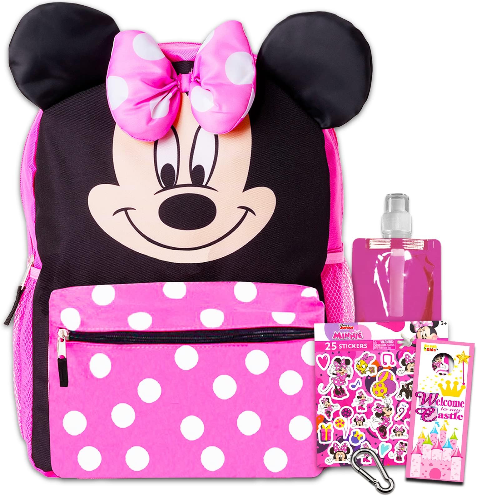 Amazon.com | Disney Minnie Mouse Backpack for Girls Toddlers Kids ...
