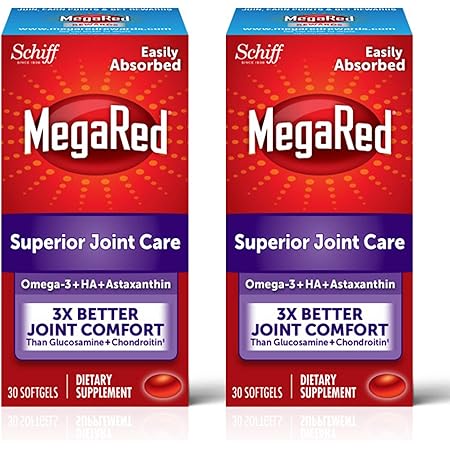 Amazon.com: Omega-3 Fish Oil Supplement 800mg, MegaRed Advanced 6X ...