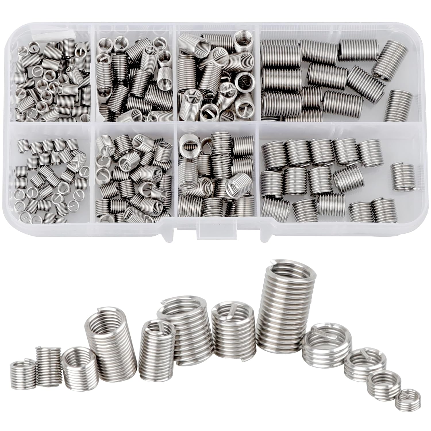 DesertBoy 330 Pcs Self Tapping Thread Insert M3 M4 M5 M6 Thread Repair ...