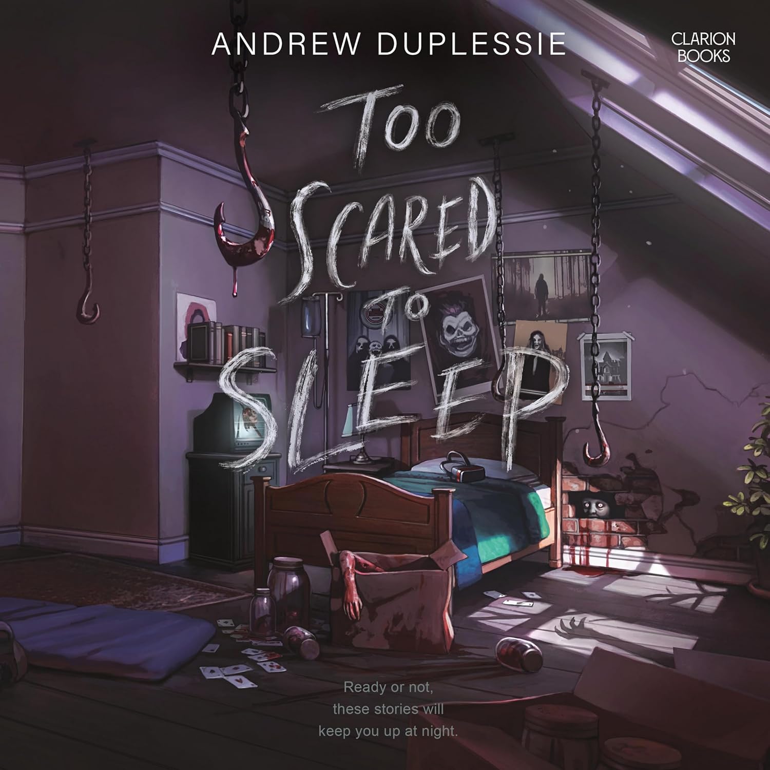 Amazon.com: Too Scared to Sleep: 9798212698221: Andrew Duplessie: Books