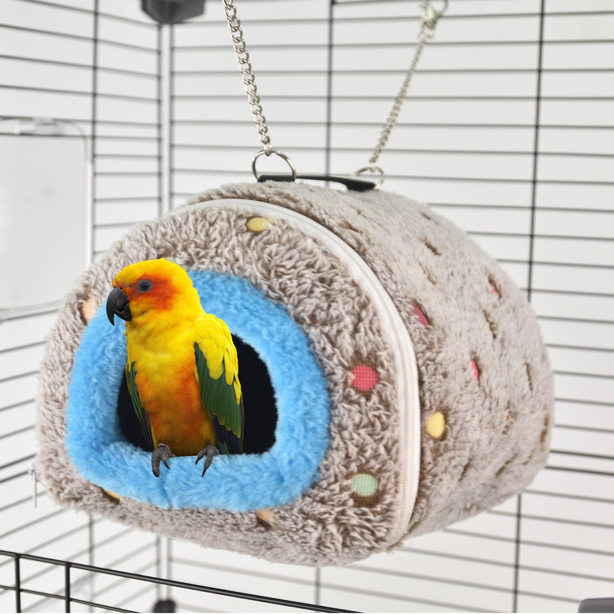 Snapklik.com : FLAdorepet Winter Warm Bird Bed Parrot Nest House ...