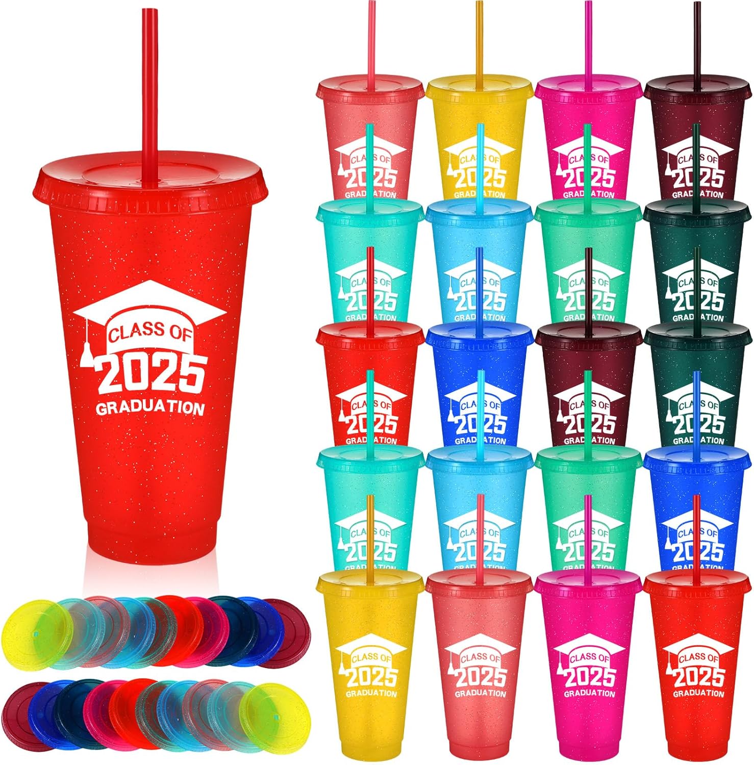 Amazon.com | Blushtier 20 Pcs Graduation Gifts Class of 2025 Graduation ...