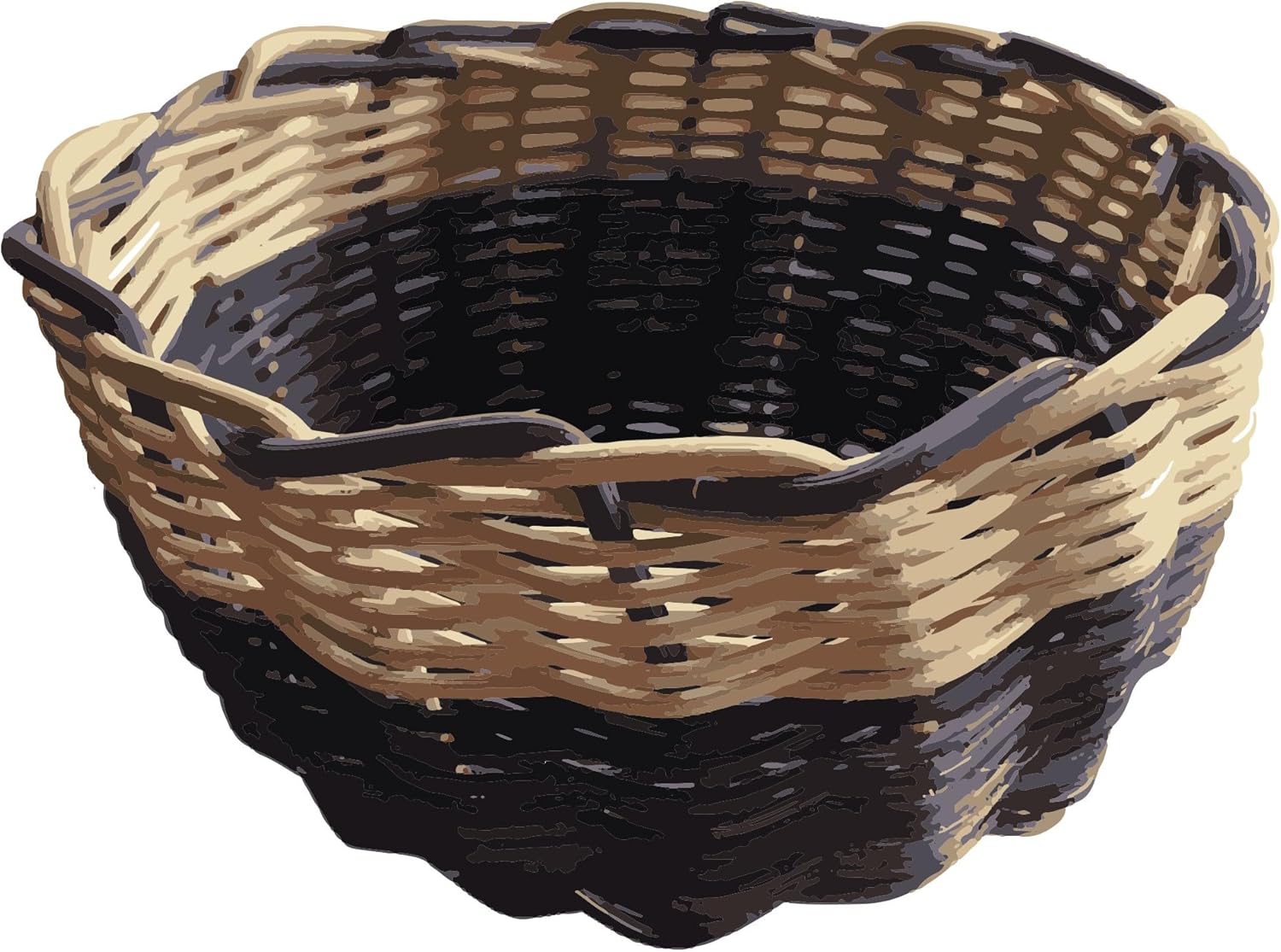 Amazon.com: Appalachian Basketry Basket Making Kit Woven with Navy Blue ...