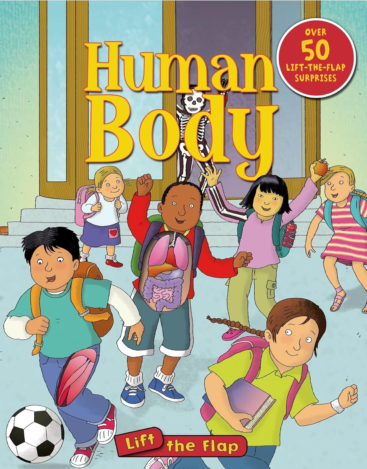 Human Body Lift-the-Flap (Lift-the-Flap Tab Books): Brooks, Susie ...