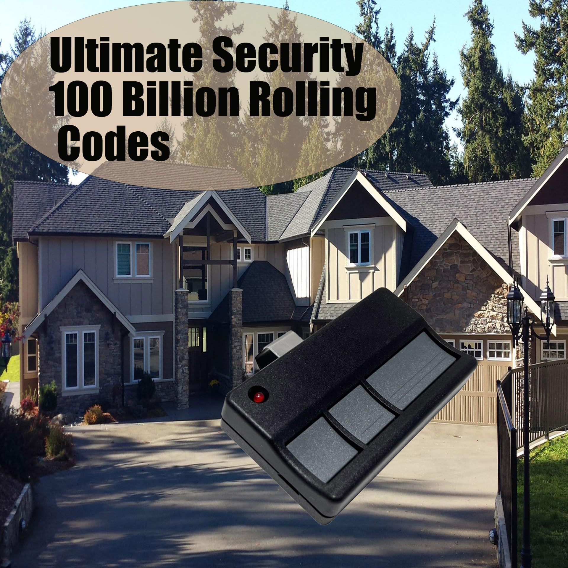 Snapklik.com : Garage Door Opener Remote For Chamberlain Liftmaster ...