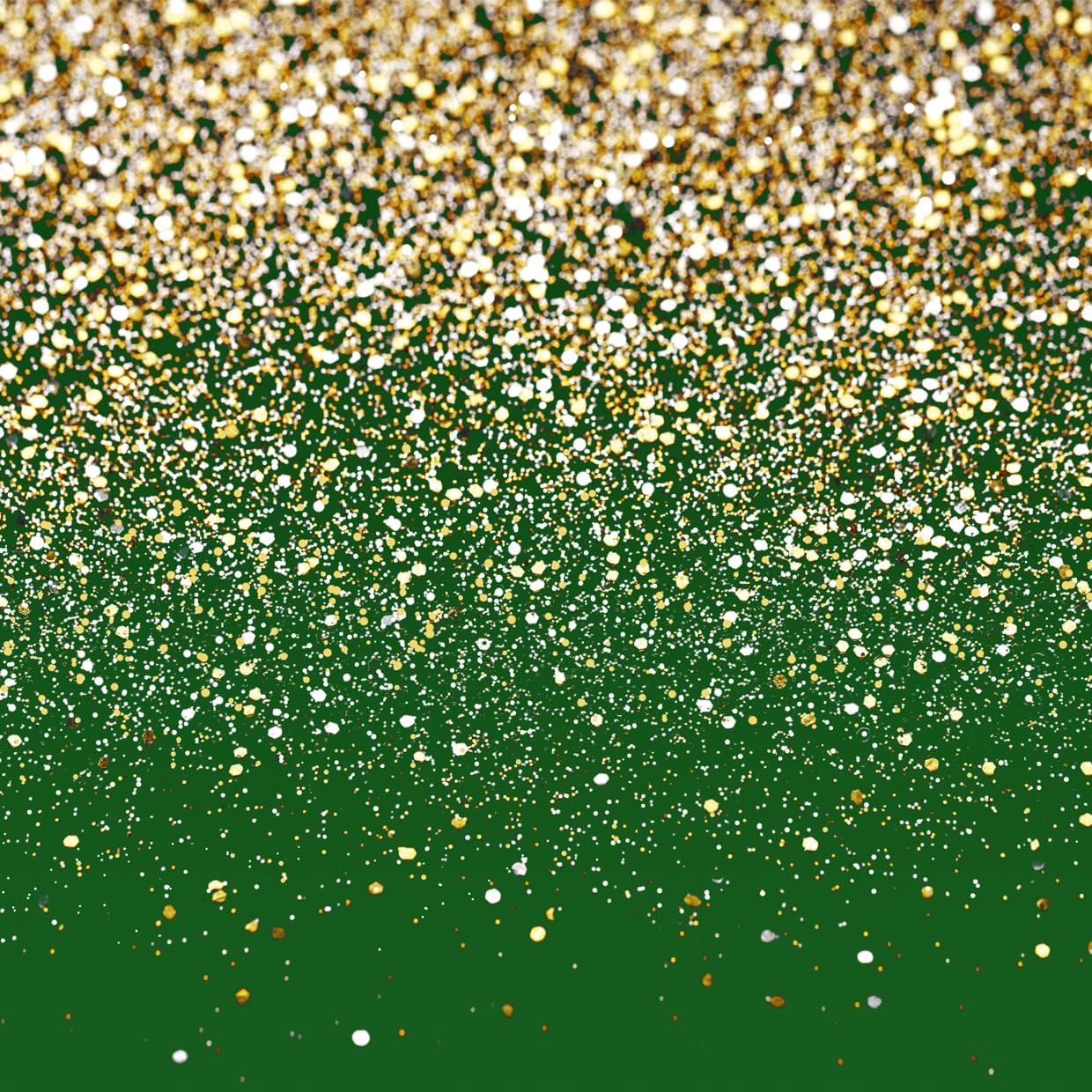 Amazon.com : LYCGS 8X8ft Green and Gold Backdrop Birthday Backdrop Gold ...