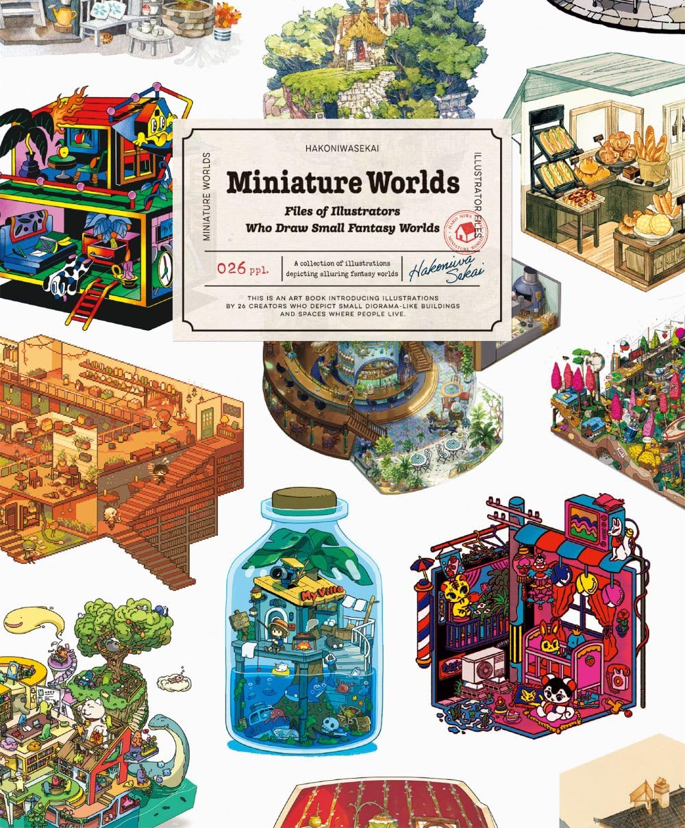 Miniature Worlds: Files of Illustrators Who Draw Small Fantasy Worlds ...