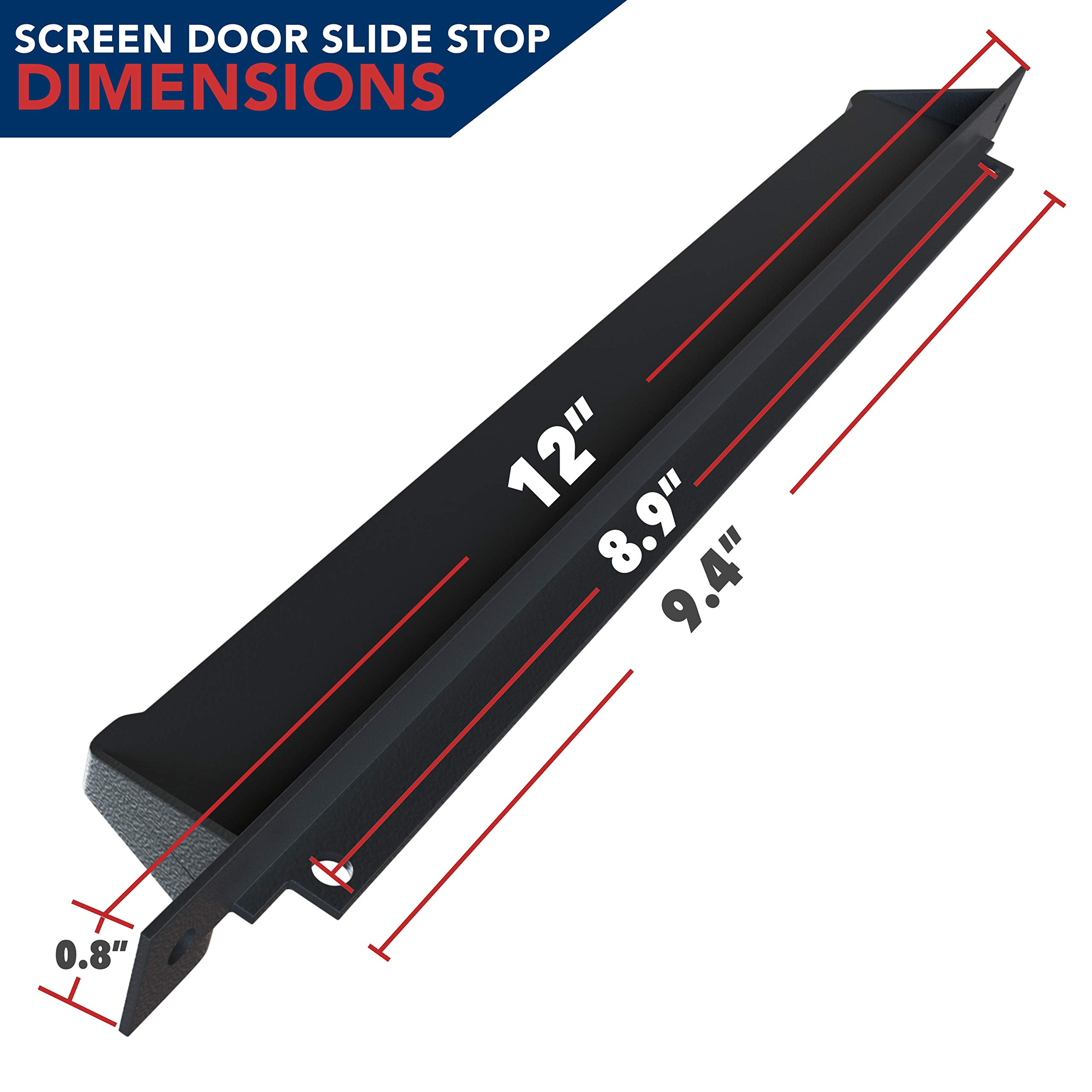 Snapklik.com : Leisure Coachworks 12" RV Screen Door Slider Panel And ...