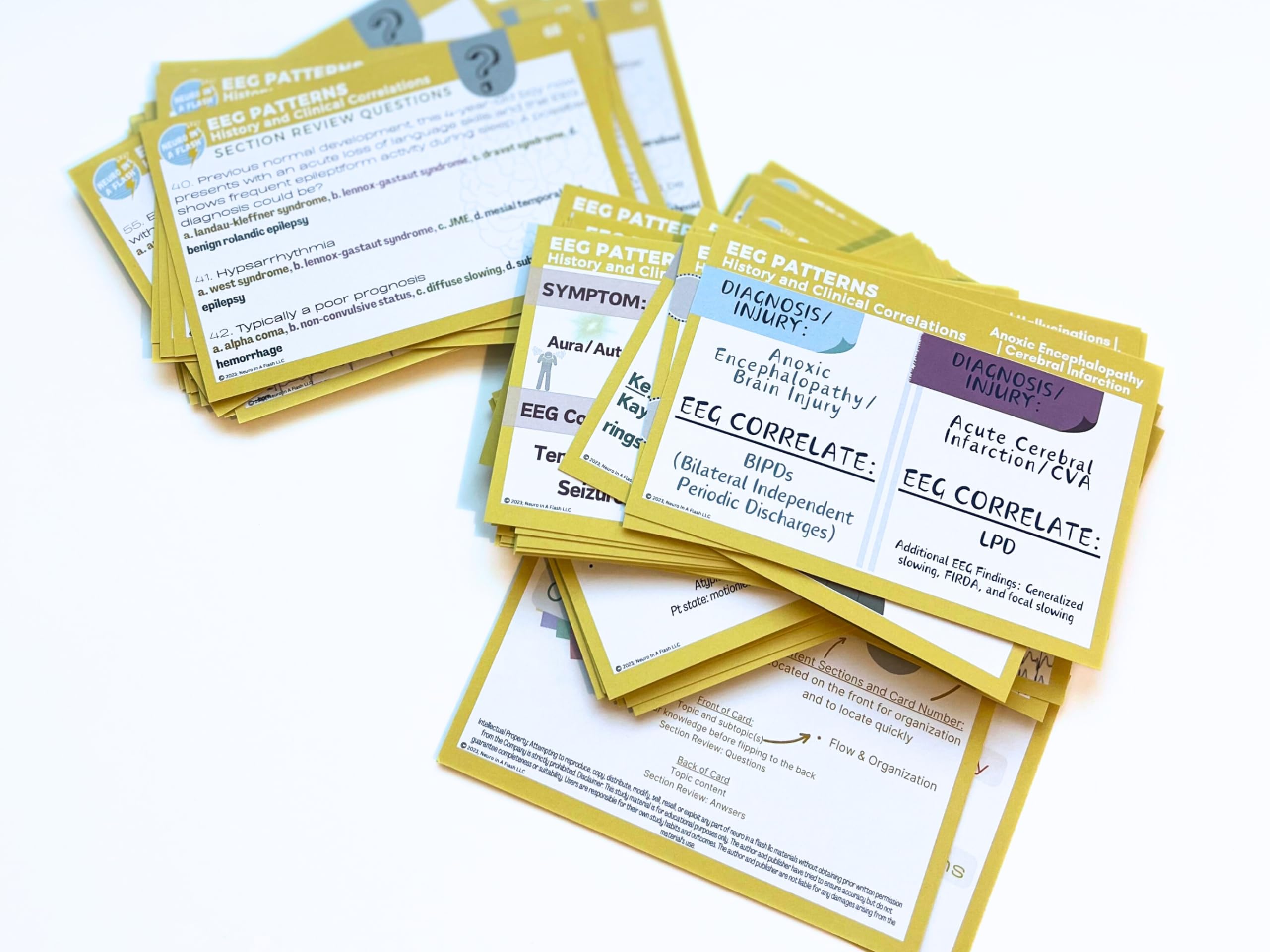 Buy EEG Tech Flashcards "EEG Patterns History and Clinical Correlations ...