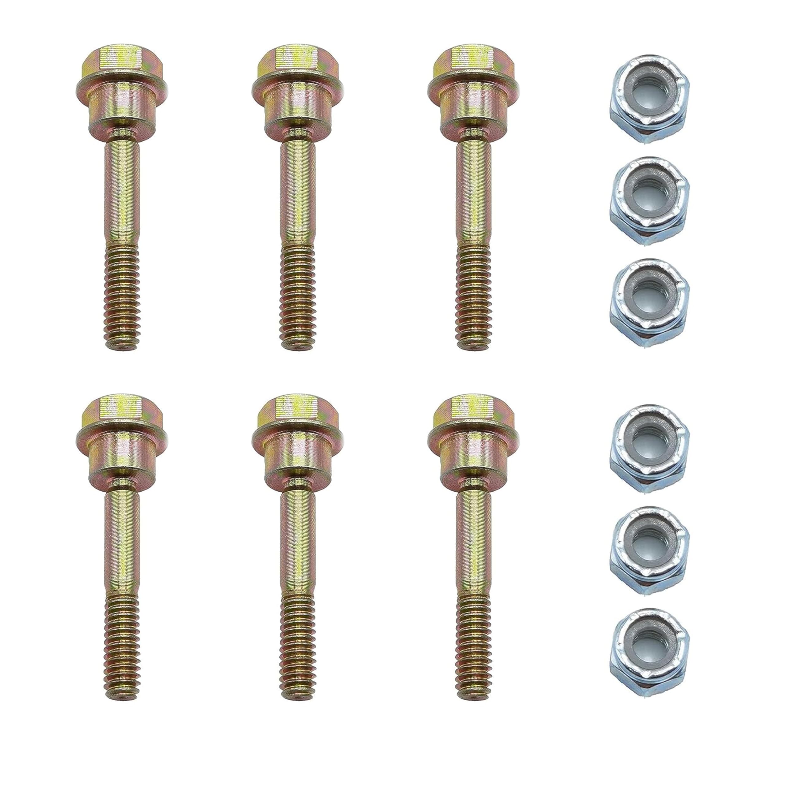 Amazon.com: YIAOSUA (Pack of 6) 580790401 Shear Bolt and Nut Kit ...