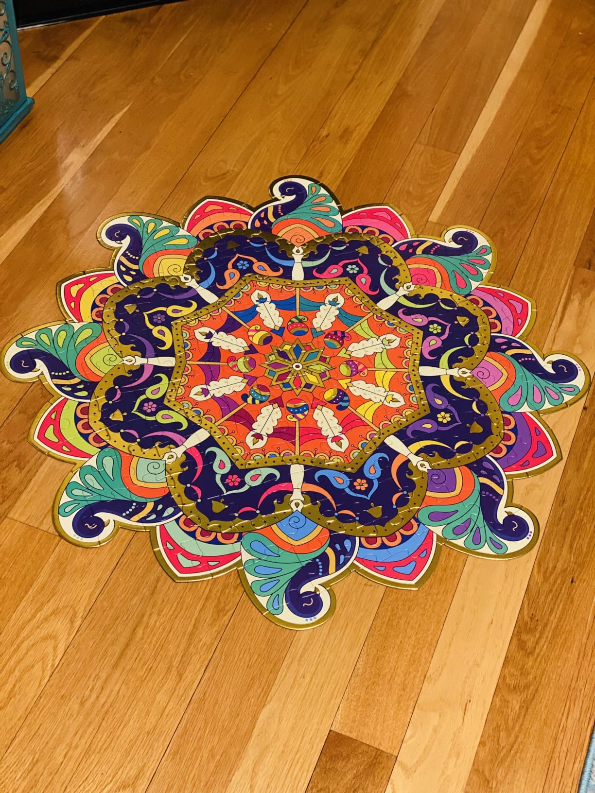 Amazon.com: Family Rangoli Diwali Puzzle - 150 Piece, Kulture Khazana ...