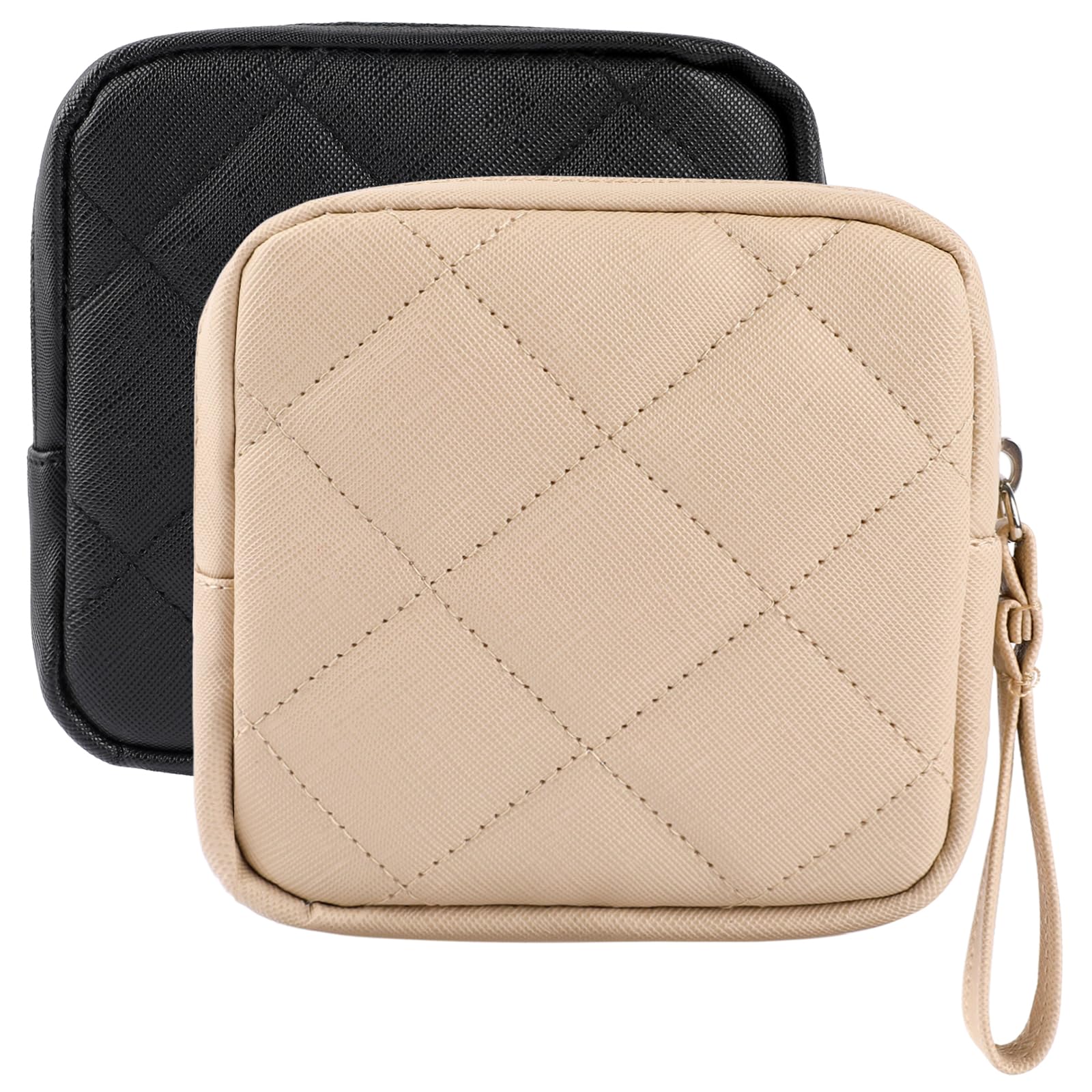 Amazon.com: 2 Pcs Sanitary Napkin Storage Bag,Period Bag, Period Pouch ...