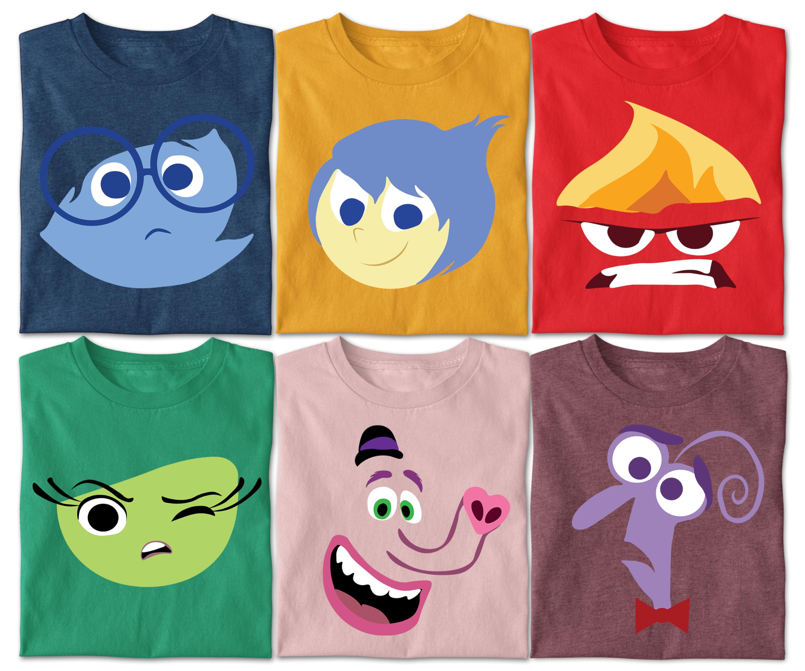 Buy My Inside out Feelings Inspired Iconic Shirt, Angry Joy Fear ...
