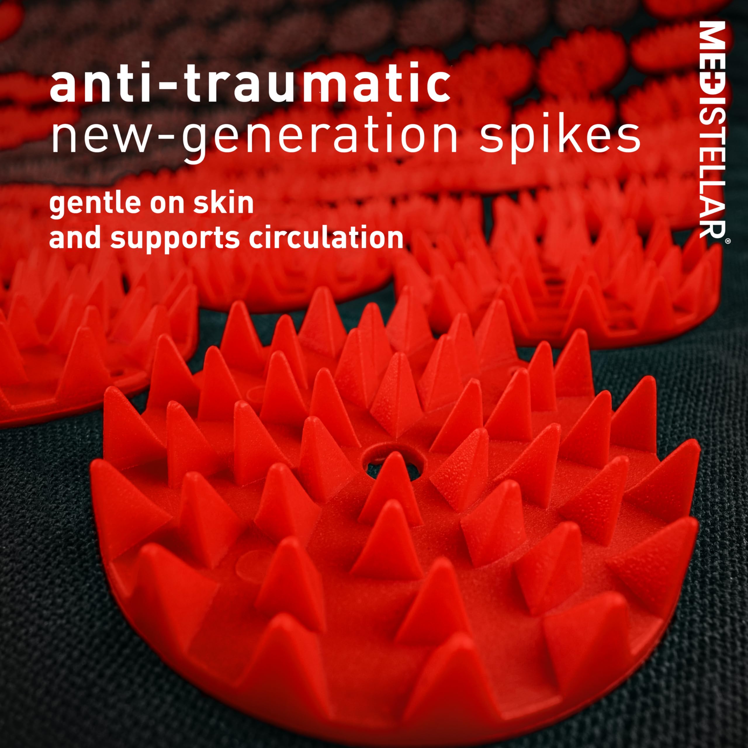 Snapklik.com : Premium Acupressure Massage Mat - Spiked Therapy Pad For ...