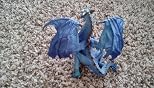 Amazon.com: Safari Ltd. Guardian Dragon Figurine - Detailed Regal Blue ...
