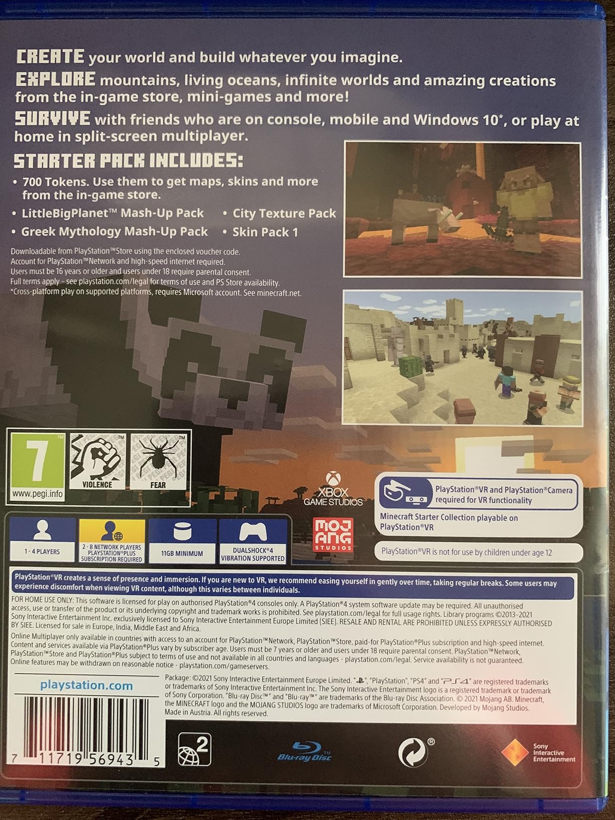 PS4 Minecraft Starter Collection (PS4) : Amazon.in: Video Games