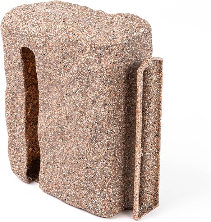 Amazon.com : Beuta Faux Stone Left Turn Block-XL | 7" L x 4" W x 9.5" H ...