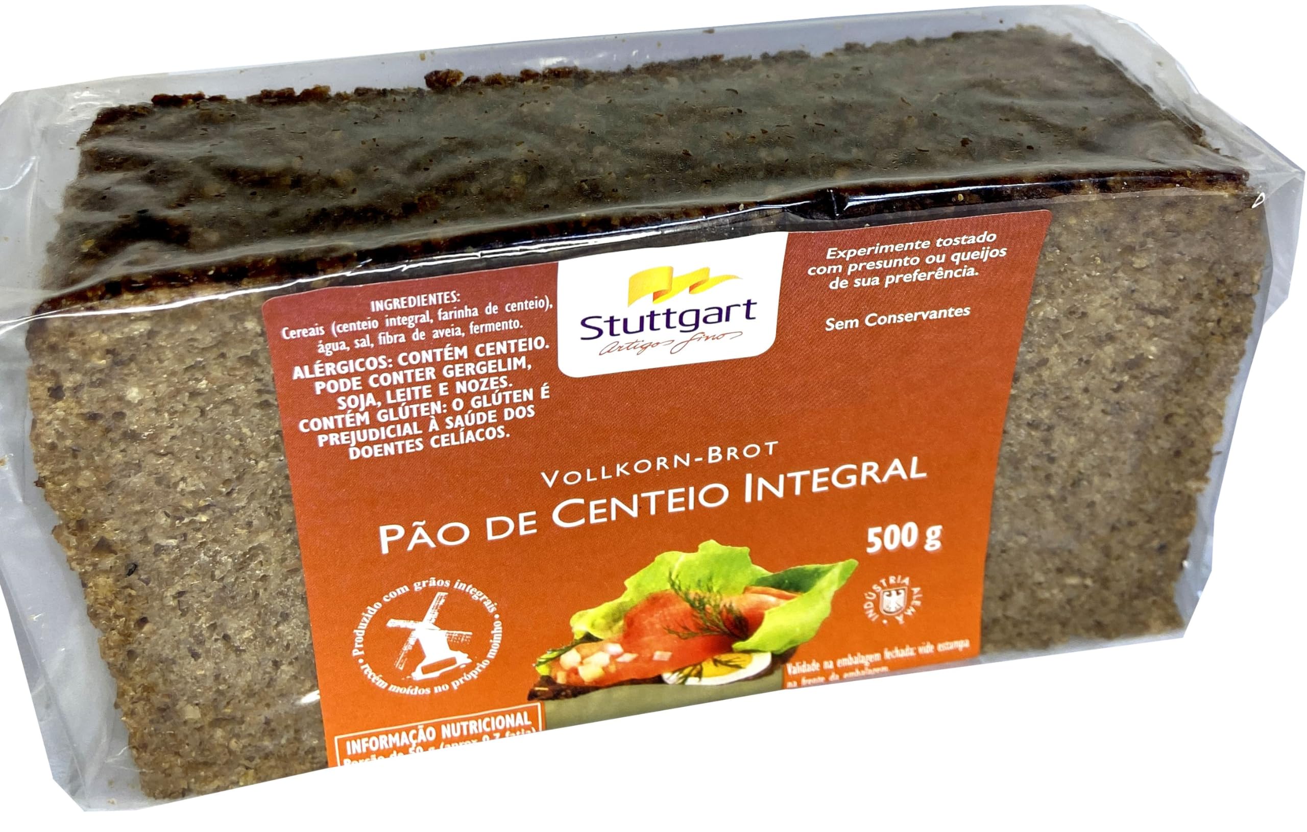 Pao De Centeio Integral Pão De Centeio Integral