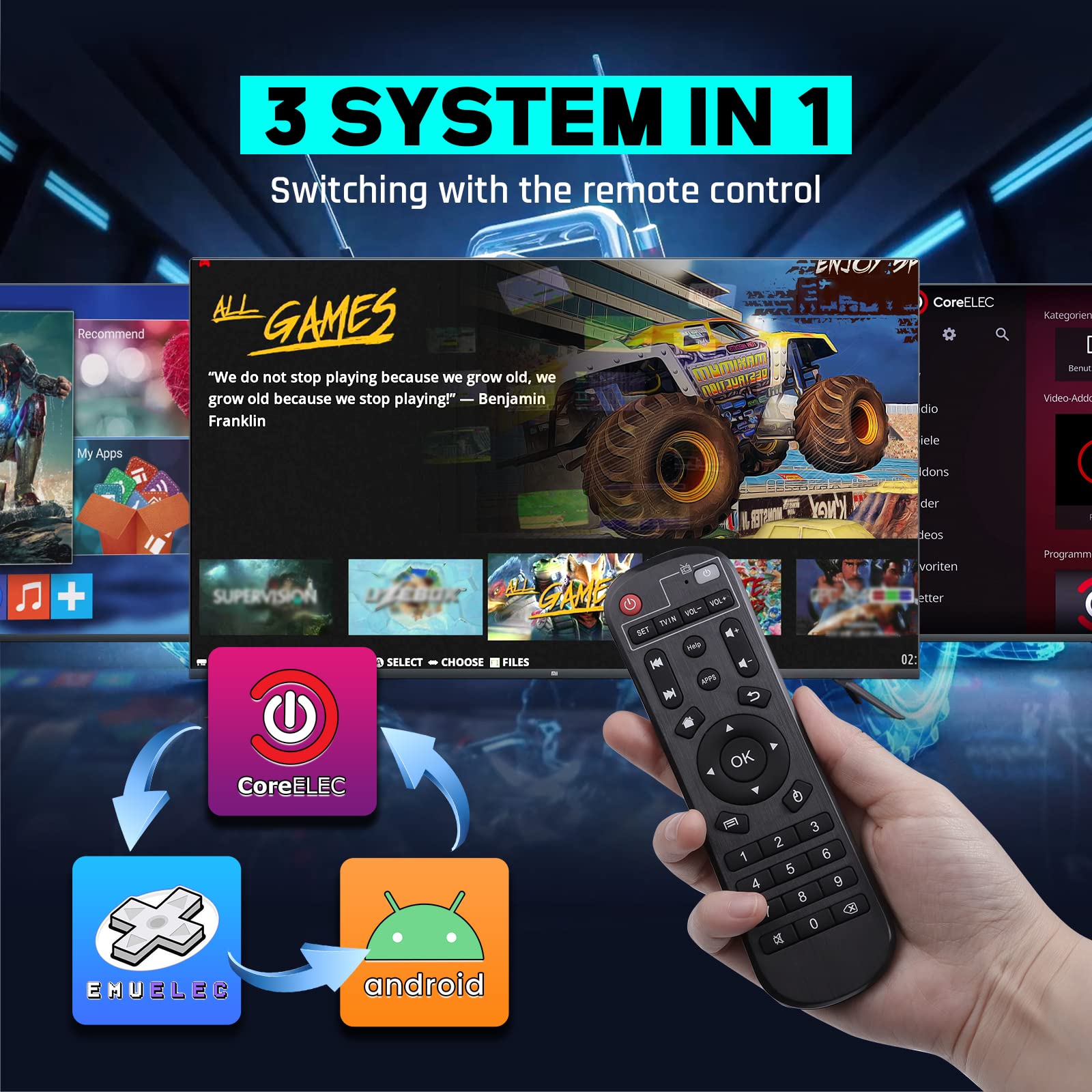 Snapklik.com : Kinhank Super Console X2 Pro Pre-installed 65,000 ...