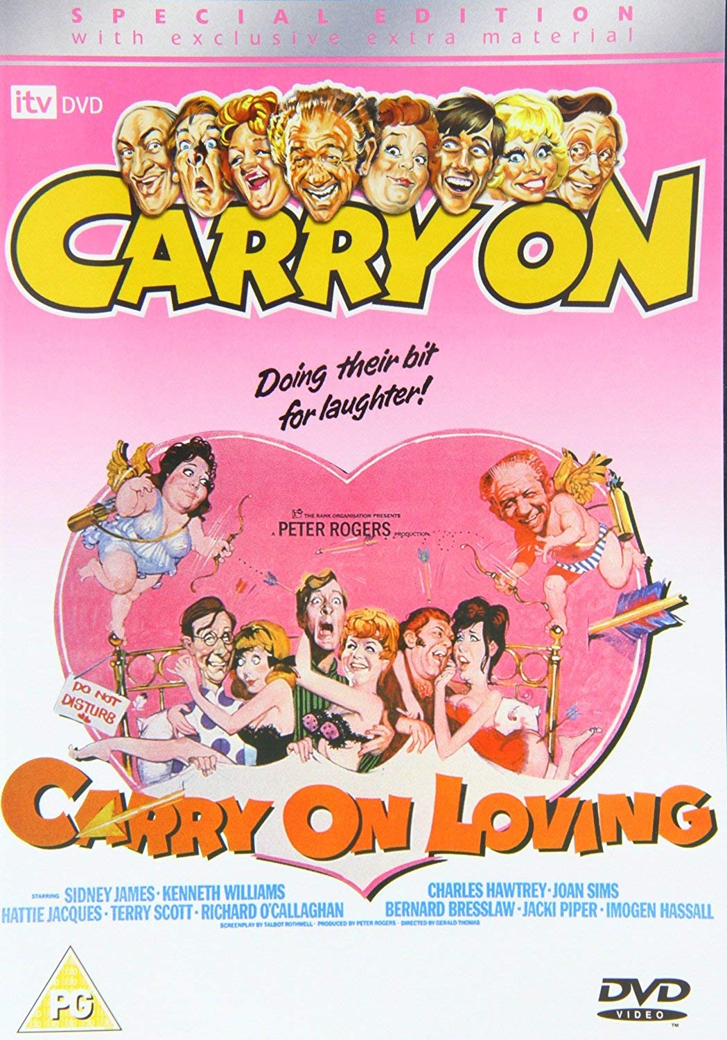 Amazon.com: Carry on Loving : Kenneth Williams, Sidney James, Charles ...
