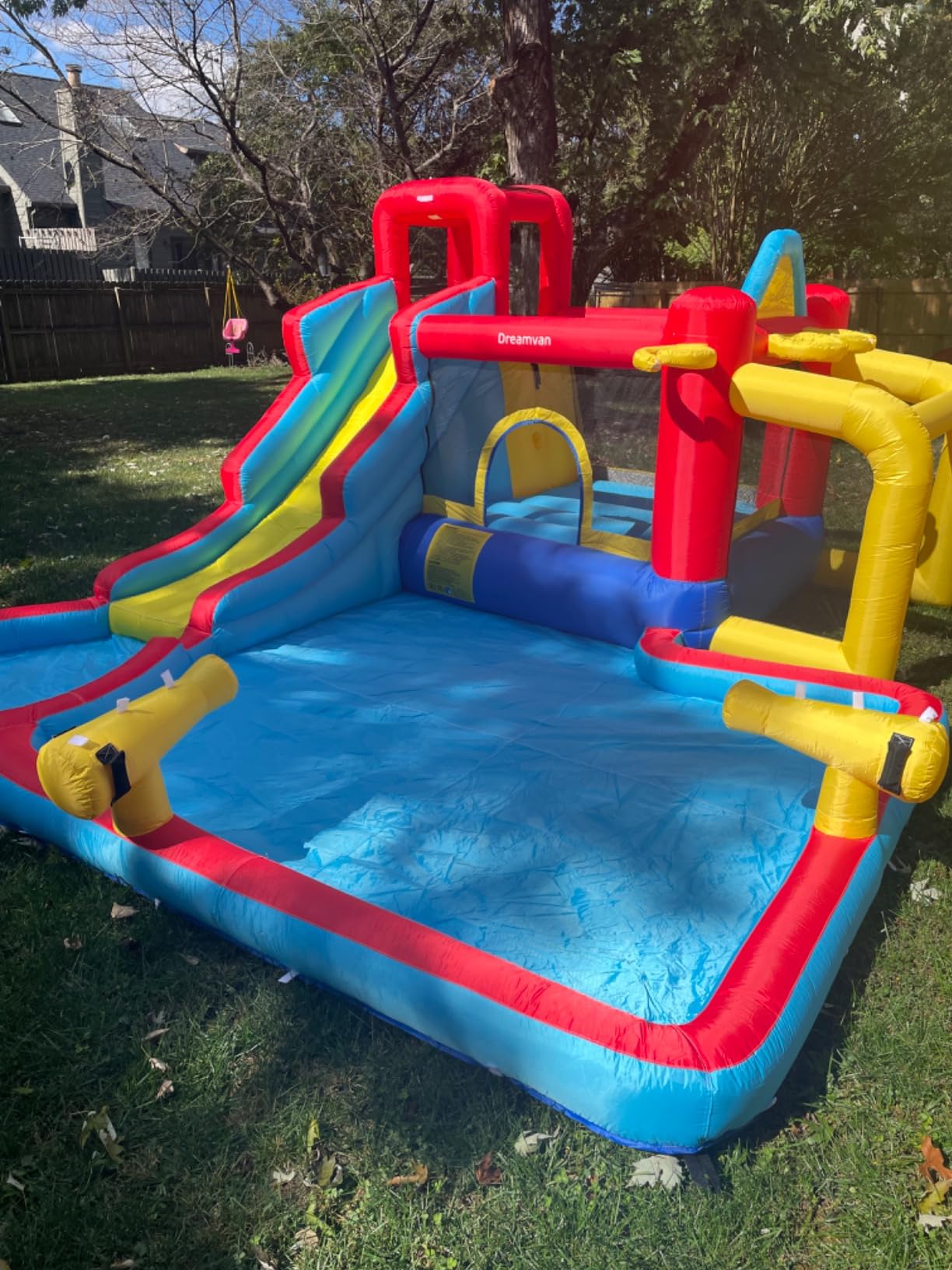 $12/mo - Finance Inflatable Water Slide, Kids Pool Slide Bounce House ...
