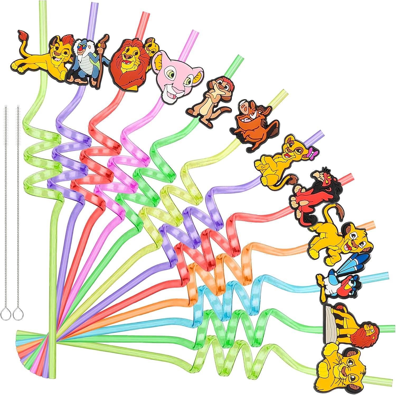 Amazon.com: 26Pcs Lion Theme Birthday Party Supplies - Reusable ...
