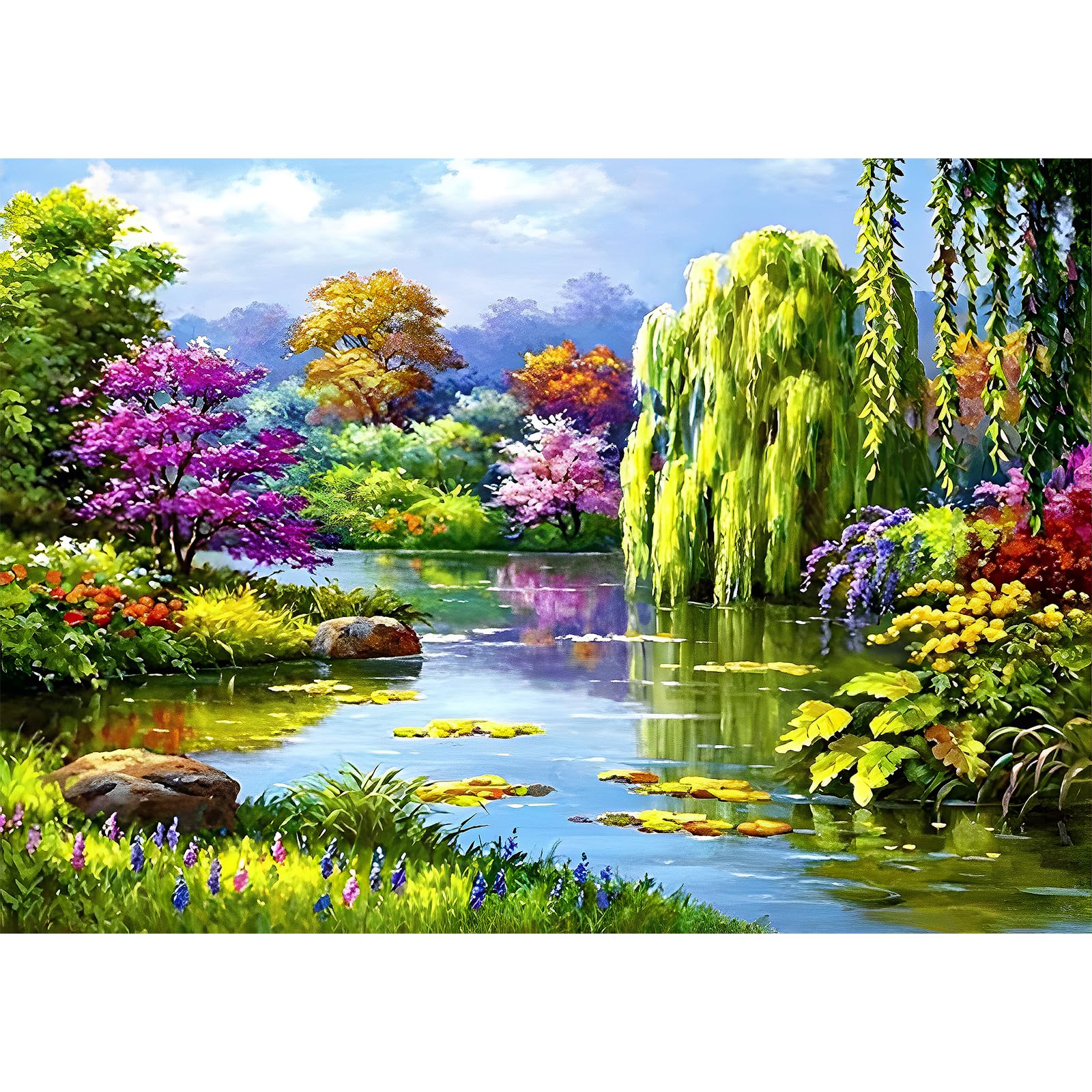 QENSPE 5D Diamond Painting Nature Landscape Diamond Art Kit Full Drill qenspe-5d-diamond-painting-nature-landscape-diamond-art-kit-full-drill