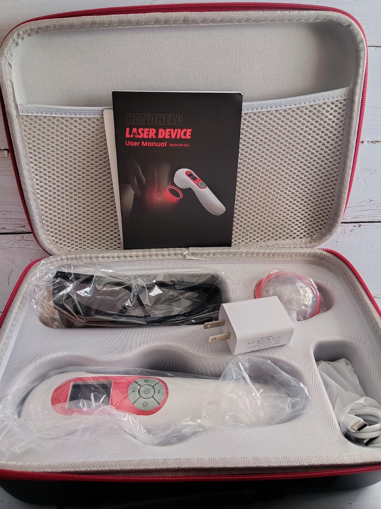 Amazon.com: Red Light Therapy Device for Pain Relief, Near Infrared ...