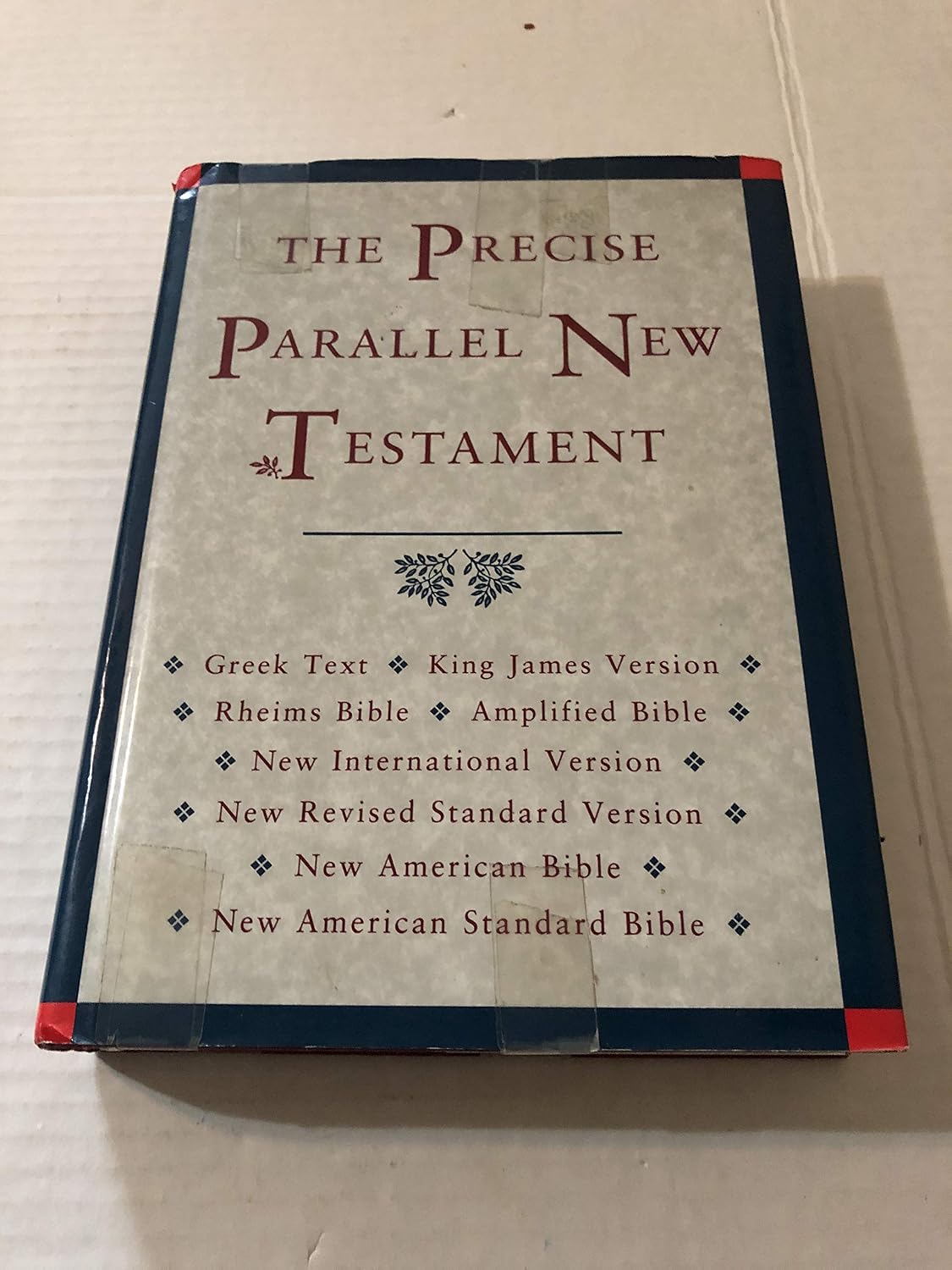 The Precise Parallel New Testament: Greek Text BL King James Version BL ...
