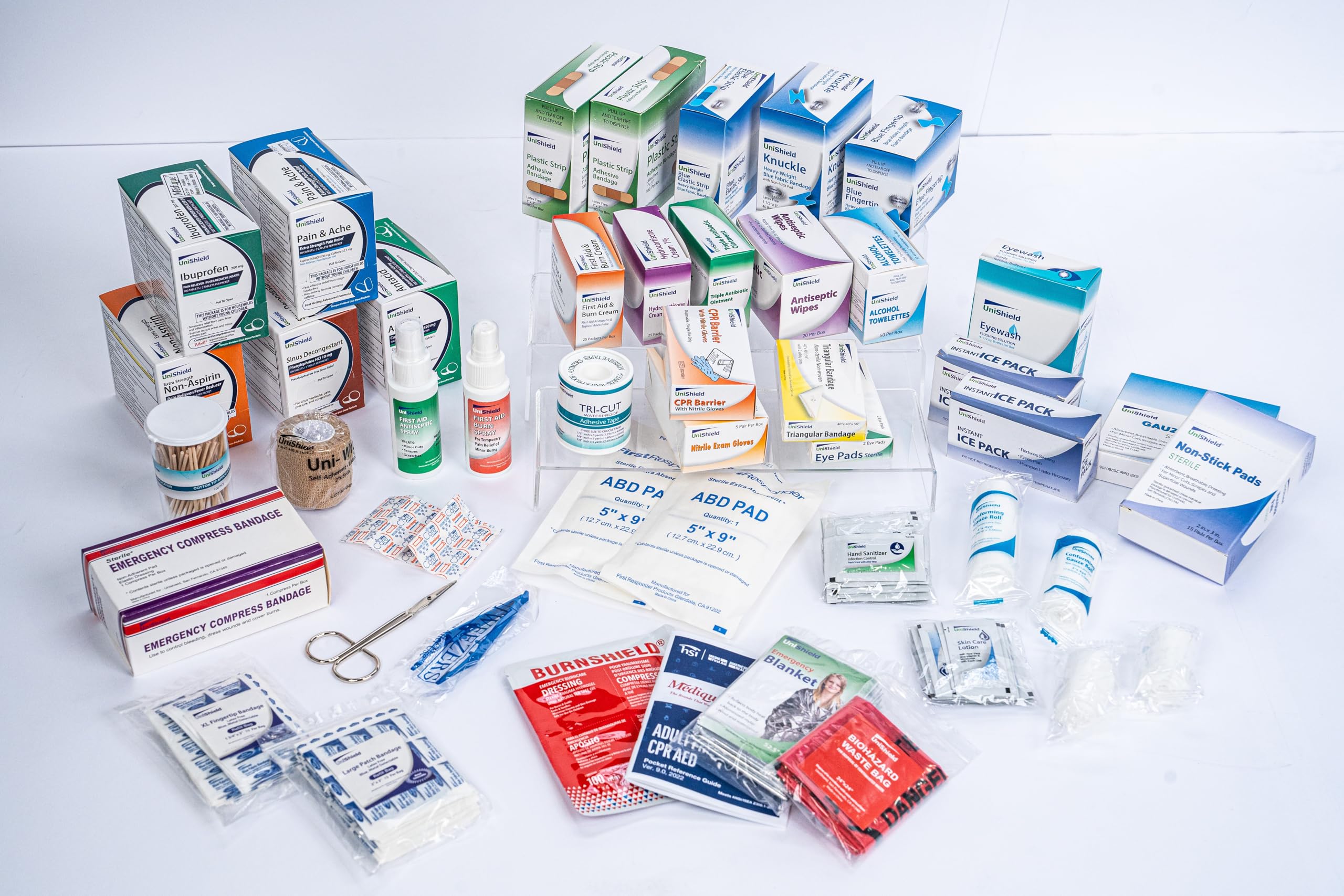 Amazon.com: UniShield Restaurant Metal First Aid Cabinet, Wall ...