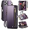 Amazon.com: Antsturdy Compatible with iPhone 16 Pro Max Wallet Case for Women【RFID Blocking ...