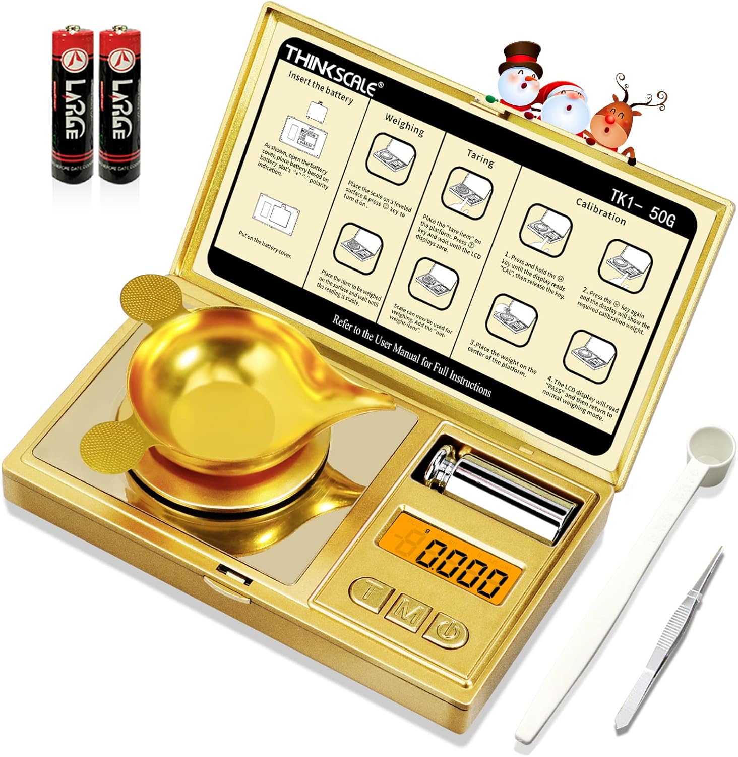 Buy THINKSCALE High Precision Milligram Scale 50g 0 001g Digital buy-thinkscale-high-precision-milligram-scale-50g-0-001g-digital