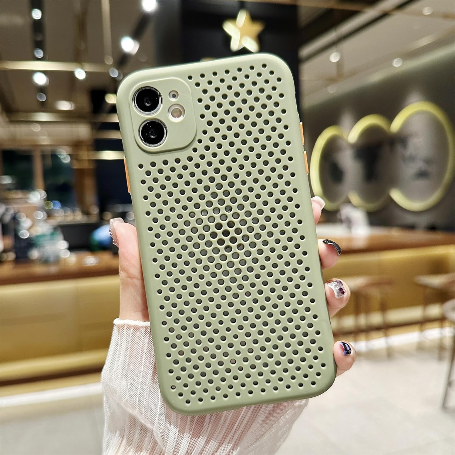 Amazon.com: ADCOOG Designed for iPhone 12 Case, Breathable Heat ...