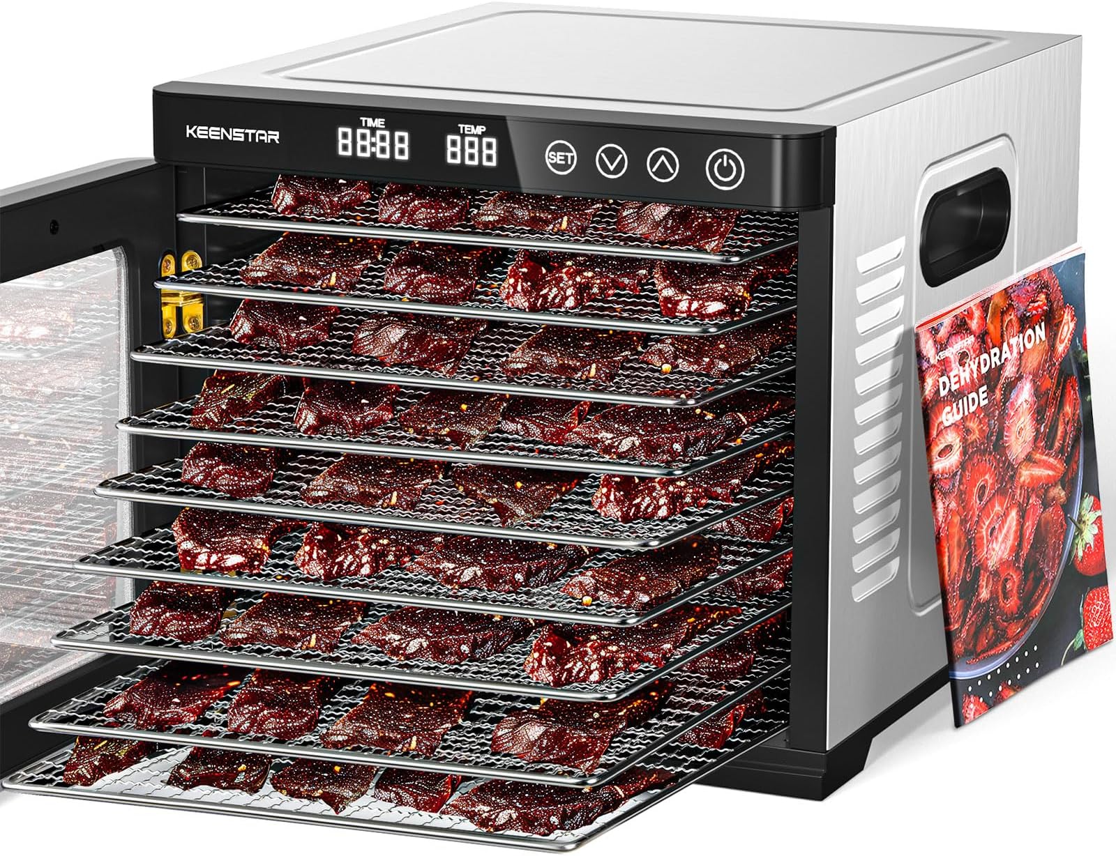 Amazon.com: Chefman 9-Tray Food Dehydrator Machine Professional ...