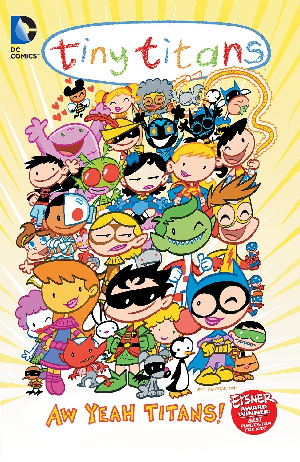 Amazon.com: Tiny Titans Vol. 8: Aw Yeah Titans!: 9781401238124 ...