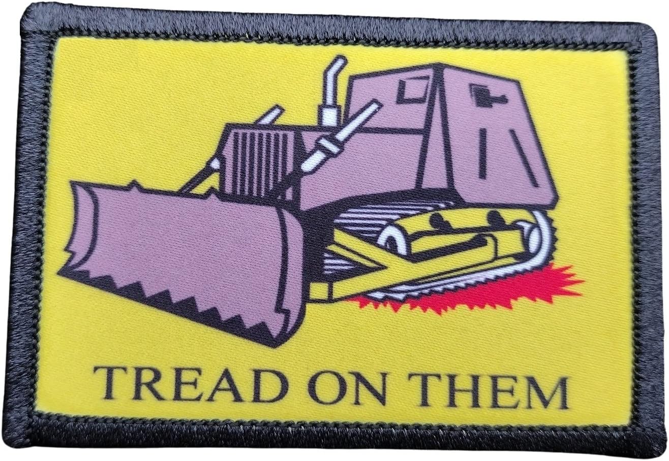 Amazon.com: Killdozer PVC Patch - 2x4 inches - Full Color - Unreasonable Acts by Reasonable Men ...