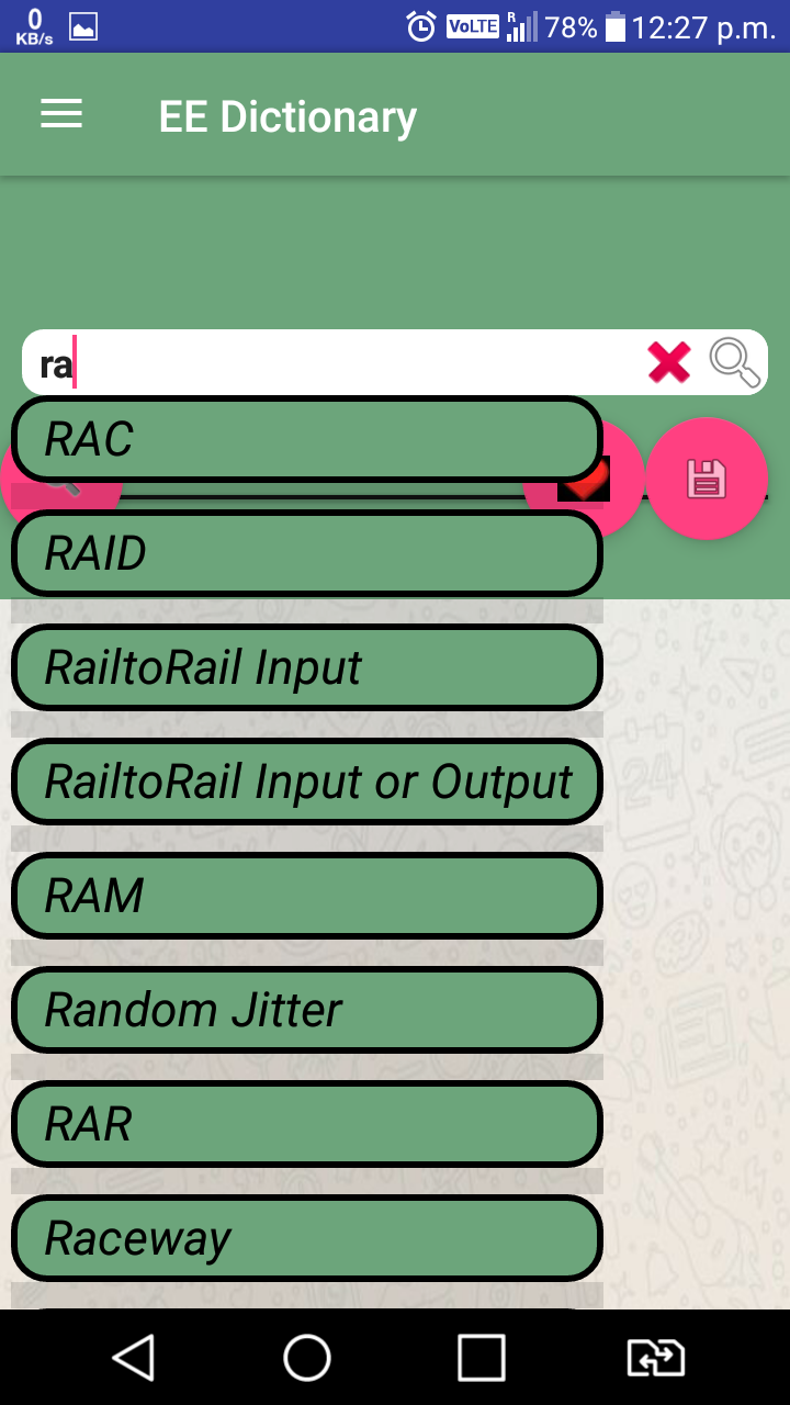Electrical Engineering Dictionary - App on Amazon Appstore