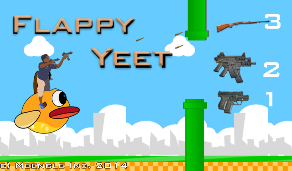 Aplicación Flappy Yeet en Amazon Appstore