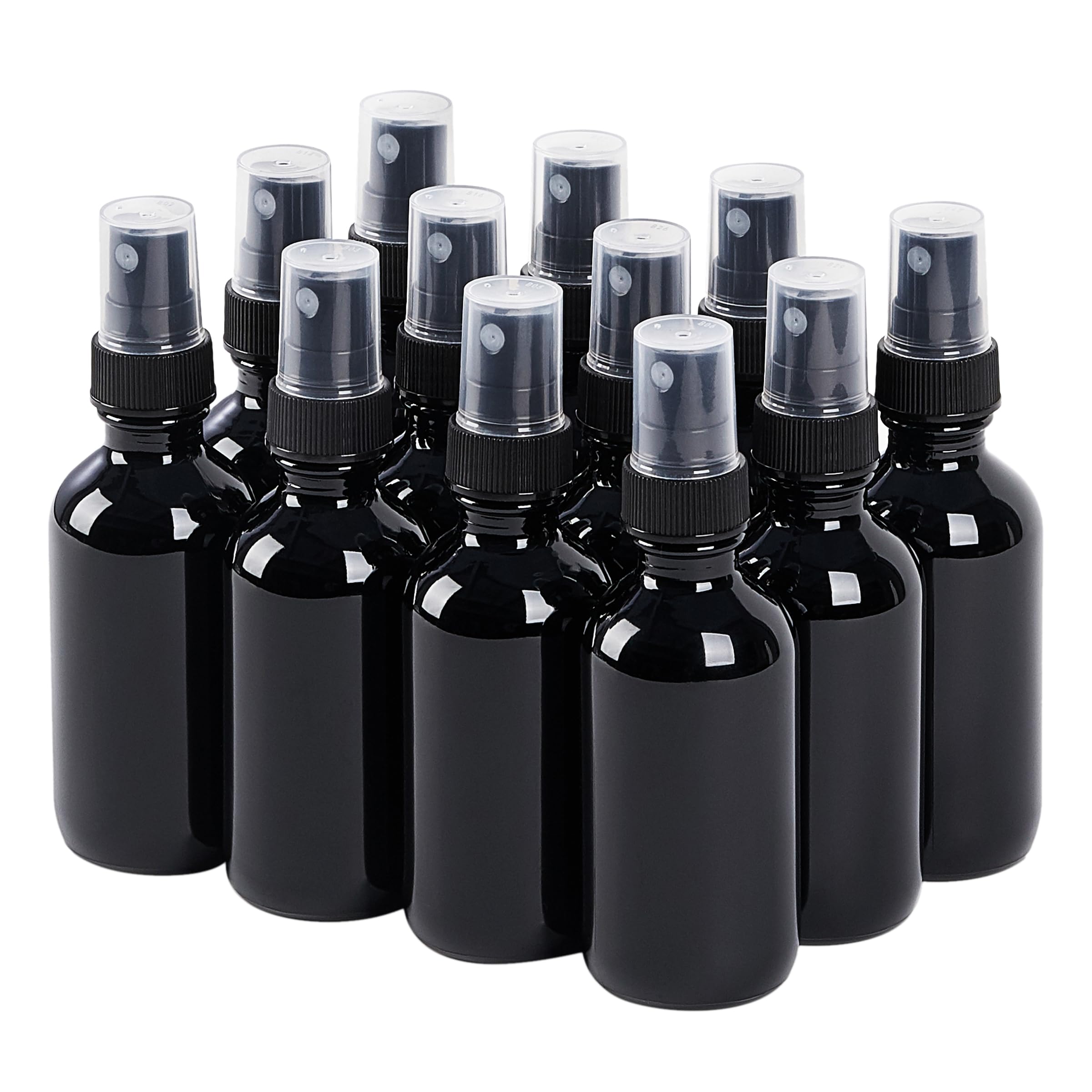 Amazon.com: SprayDroplet 2 oz Glass Spray Bottles, Reusable Fine Mist ...