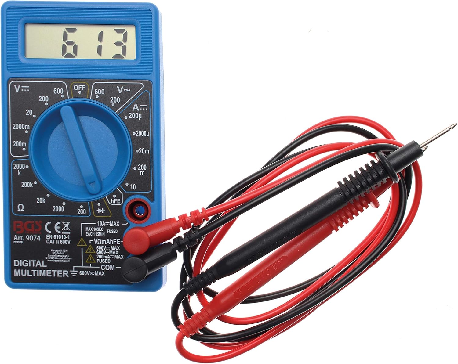 BGS 9074 | Digital-Multimeter | 3 1/2-stellig : Amazon.de: Baumarkt