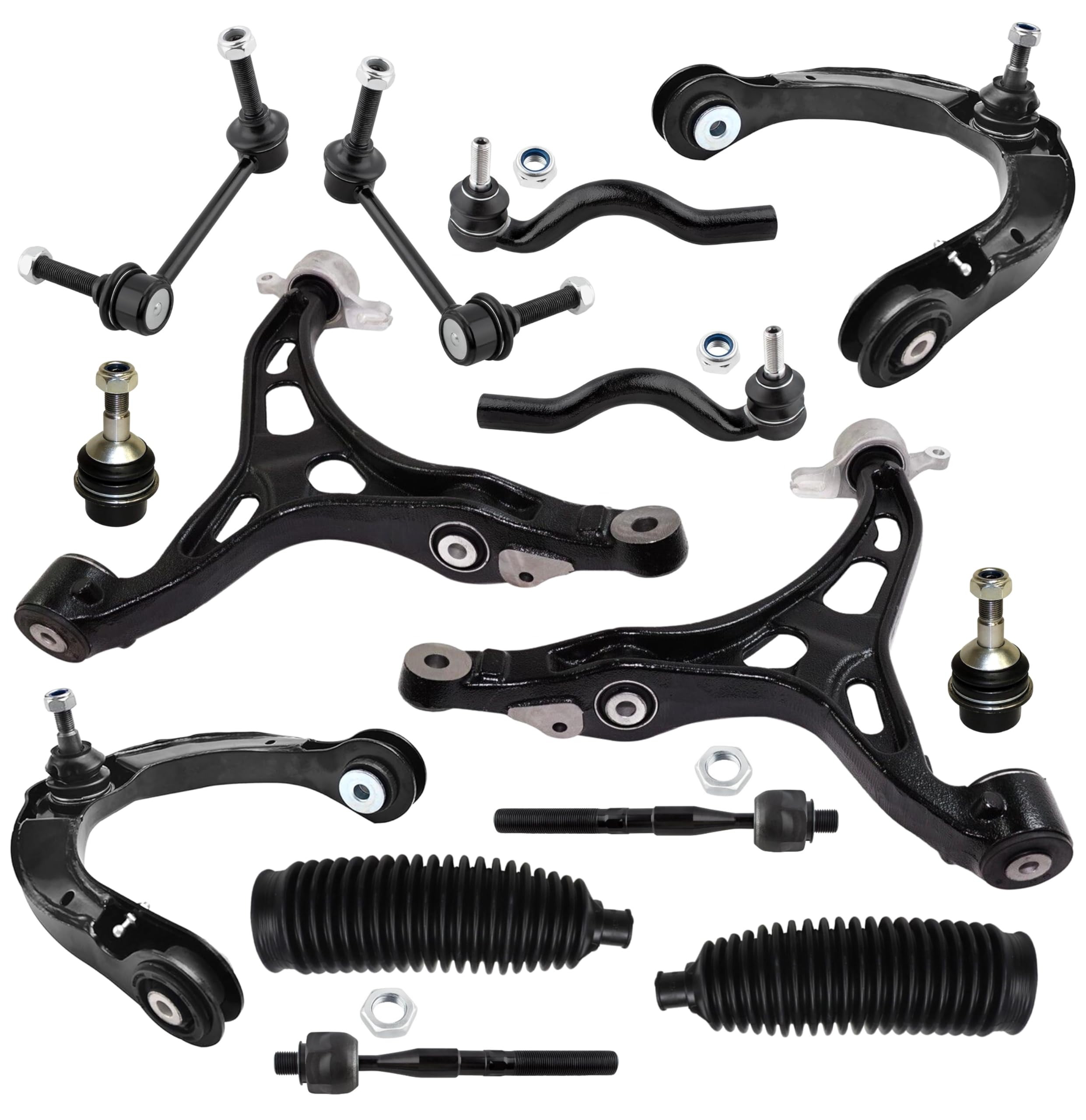Amazon.com: PartsW - 14 Pc Front Suspension Kit for Dodge Durango ...