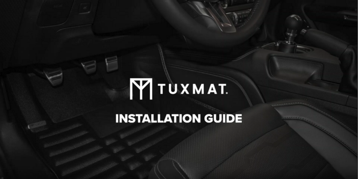 Watch TuxMat Installation Video on Amazon Live