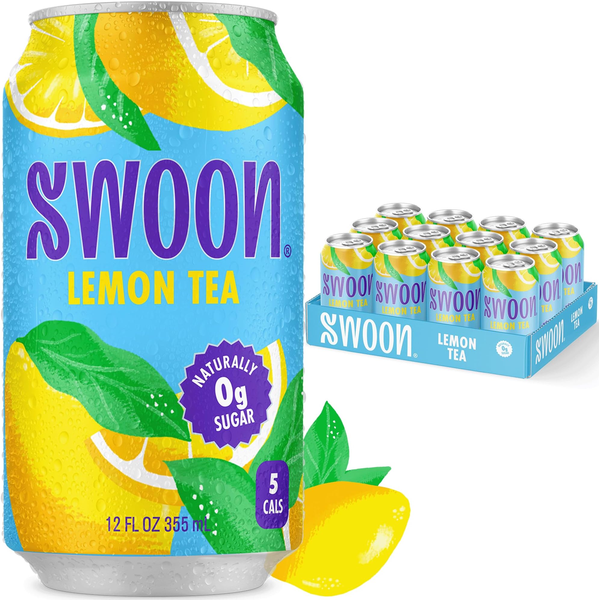Amazon.com : Swoon Lemon Tea - Sugar Free Fruit Tea, Low Carb, Paleo ...