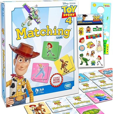 Amazon.com: Toy Story Educational Toy Bundle Toy Story Memory Game Set ...