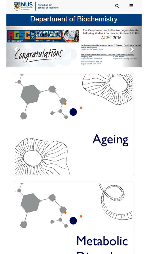 Department of Biochemistry, NUS Medicine - App on Amazon Appstore