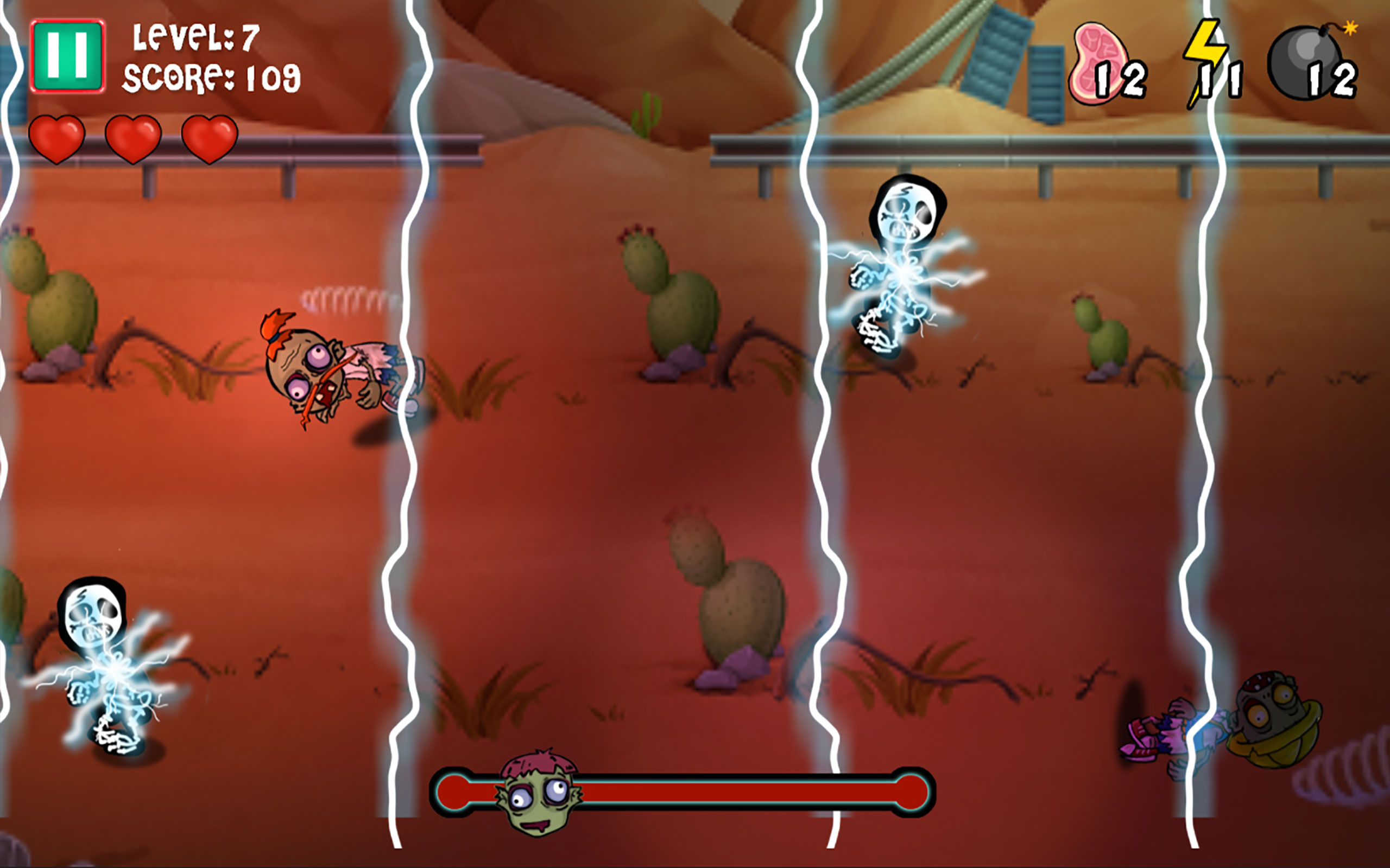 Zombie survival slasher - App on Amazon Appstore