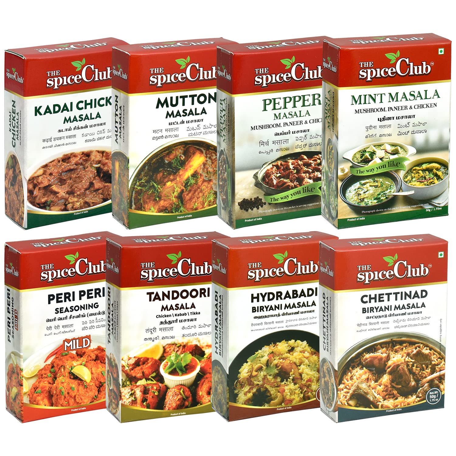 Buy The Spice Club 50g Kadai Chicken Masala Powder + Mutton Masala ...