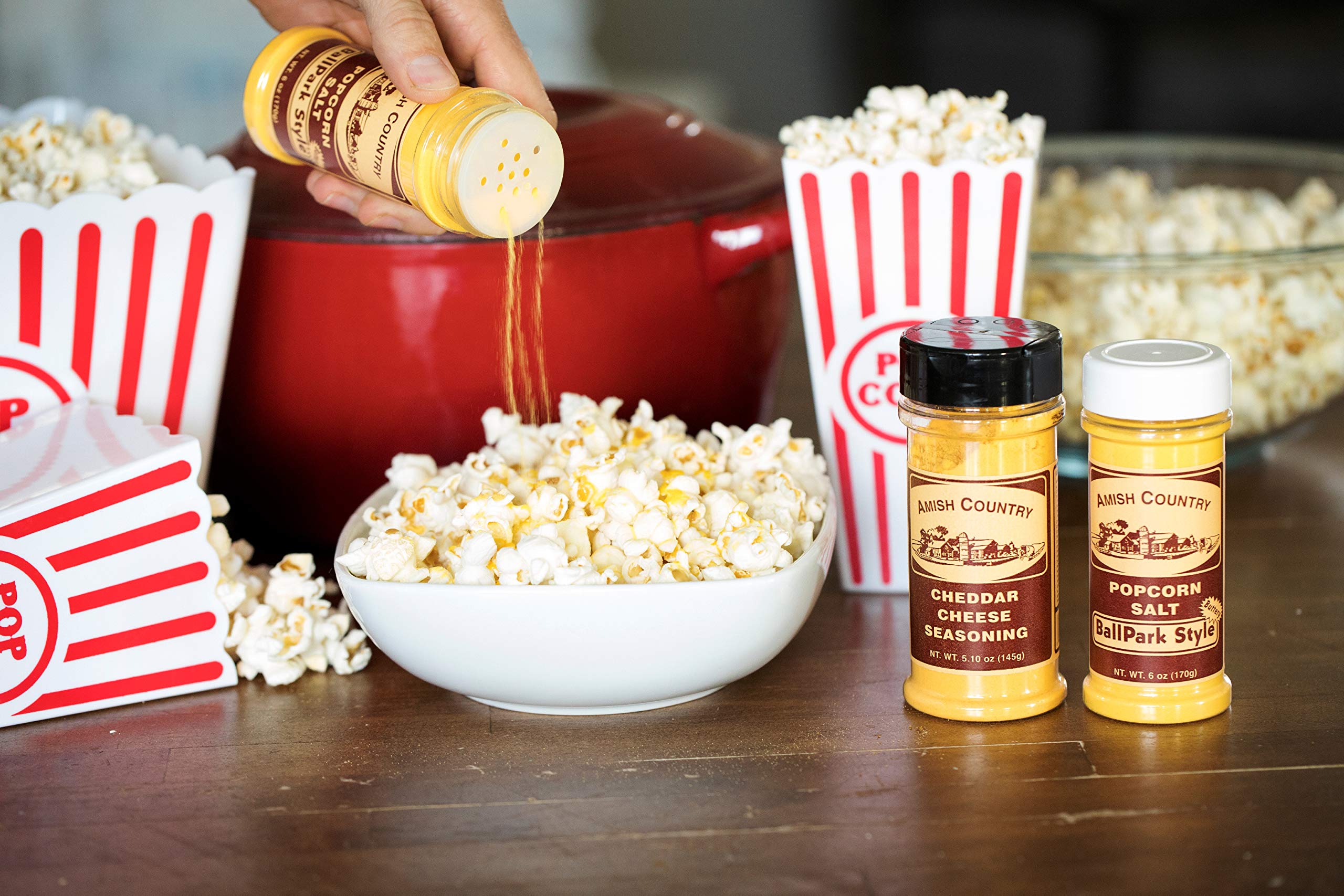 Snapklik.com : Amish Country Popcorn Seasoning Variety Pack BallPark ...
