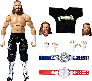 Mattel WWE Ultimate Edition - Figura de acción de adquisición de fanáticos, Sami Zayn ...