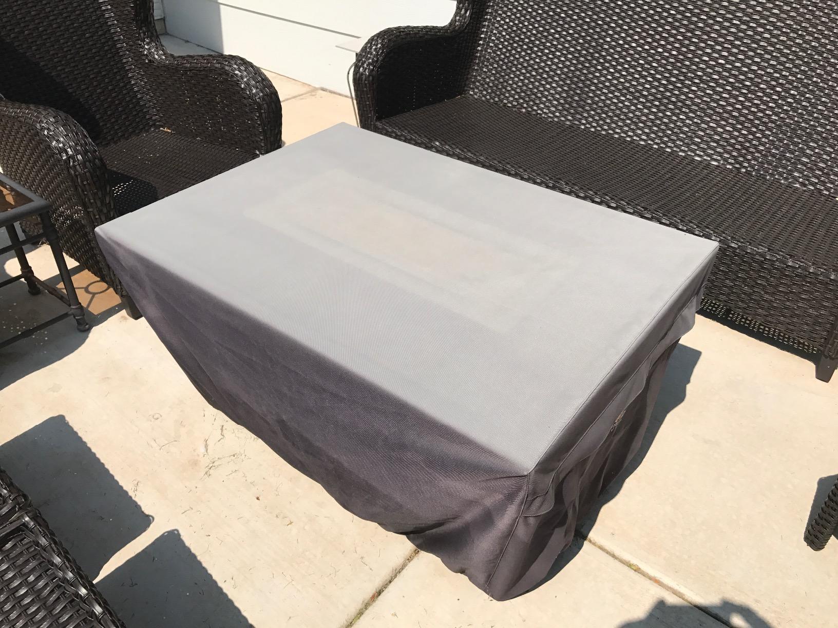 Amazon.com : Outland Fire Table UV & Water Resistant Durable Cover for ...